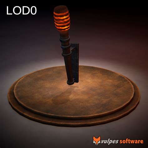 Torch Sconce By Vulpes Software