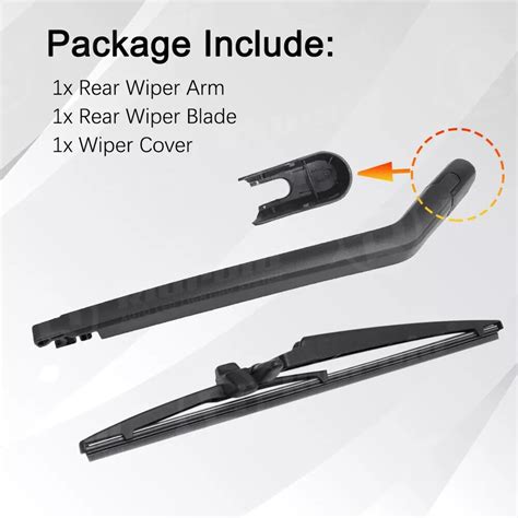 Rear Window Windshield Wiper Armandblade Set For 2003 09 Toyota 4runner