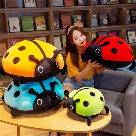 Kawaii Seven Star Ladybug Plush Toy