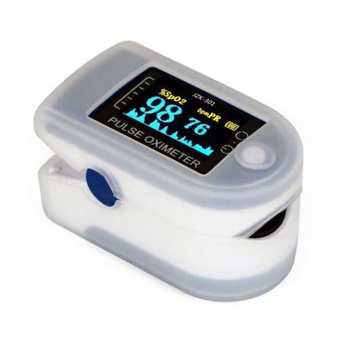 Portable Fingertip Pulse Oximeter Heart Rate Spo2 Vicedeal