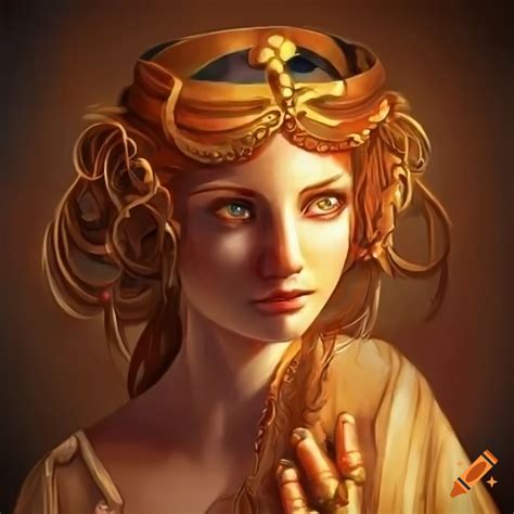 Artwork Of The Goddess Hestia