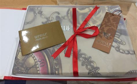 Wensli Chinese Silk Scarf New On Carousell