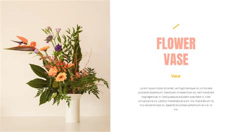 Flower Vase Ppt Presentation