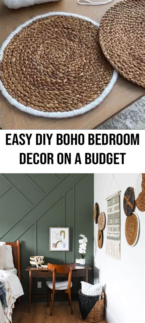 Easy Diy Boho Bedroom Decor On A Budget Bedroom Decor On A Budget Boho Bedroom Diy Boho