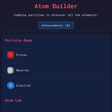 atom builder