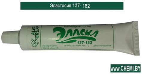 Клей-герметик Эласил 137-182 (Эластосил) | АДГЕЗИЯ