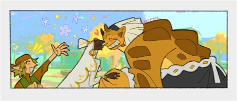 Drew Again The Goron And Gerudo Npc From Botw Great Work Little Guy