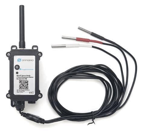 D23 Nb Iot Lte Cat M Waterproof Outdoor Temperature Sensor 3 Probes