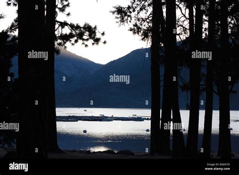 Sunrise At Pinecrest Lake Tuolumne County California Stanislaus