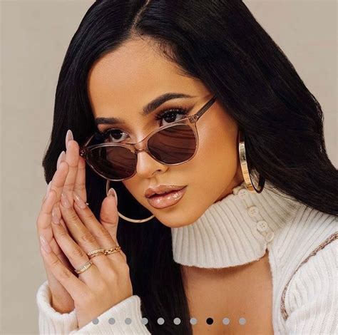 Becky G ⚡️ Becky G Round Sunglass Women Becky G Outfits