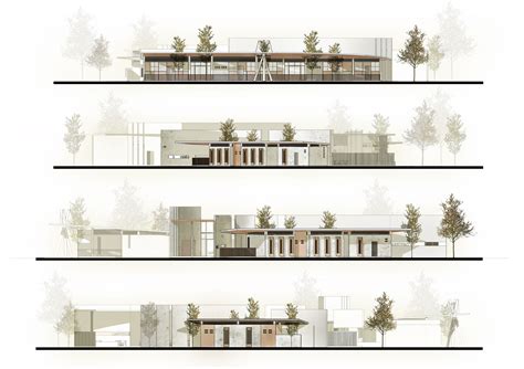Elevations Elderlycarecentre Photoshop Softtone Layout