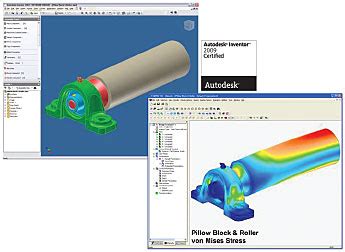 Algor FEA Software Certified For Autodesk Inventor Engineering Com
