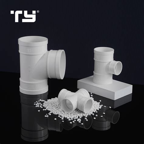 Plastic Tube Fitting Pvc U Drainage Pipe Fittings Socket Tee Can Offer Oem Plastic Products