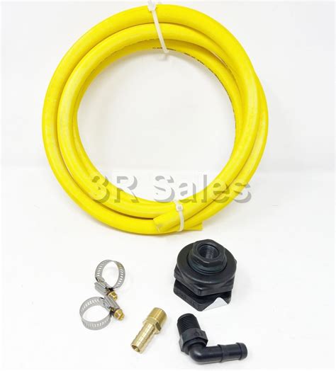 Pressure Washer Bypass To Water Tank Kit 5 5 Gpm And 8 Gpm 3r Sales