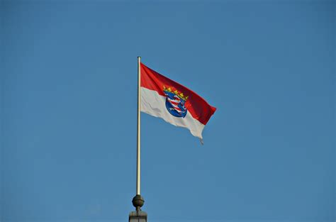 Hessen Flag Sky