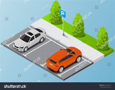 5114 자동차 주차 아이소매트릭 이미지 스톡 사진 및 벡터 Shutterstock