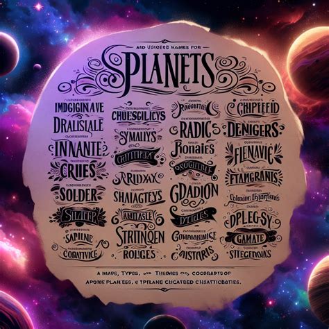 Best Planet Name Generator Vondy