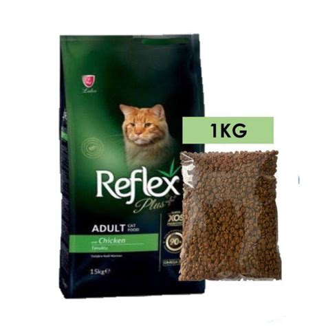 Box Packing Reflex Plus Dry Cat Food Kg Repack Makanan Kucing Repack Made In Turkey Super