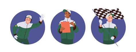 Technician Worker Cartoon Character Installing Vector Image
