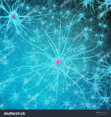 Neural Network Brain Cells Nervous System Stock Illustration 440996773 Shutterstock