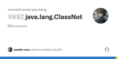 java lang classnotfoundexception · issue 692 · microsoft vscode java