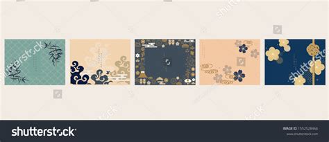 Japanese Background Traditional Icon Vector Oriental Stock Vector Royalty Free 1552528466