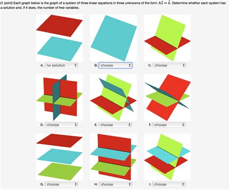 Solved Point Each Graph T The Form Ax B Determine Whether Chegg Com