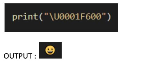 Emojis Con Python