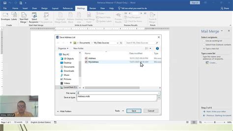 Mscit Lecture 11 Mailing Tab Youtube