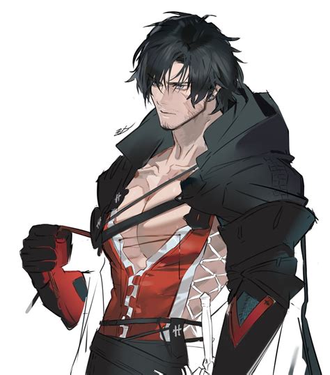 Clive Rosfield Final Fantasy And 1 More Drawn By Mao Qiu Mao Qiu