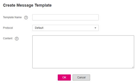Message Template Management — Simple Message Notification User Guide