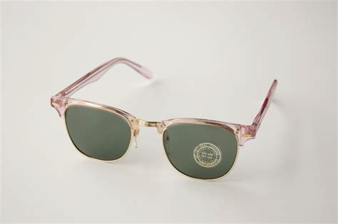Clear Frame Vintage Clubmaster Sunglasses M75c