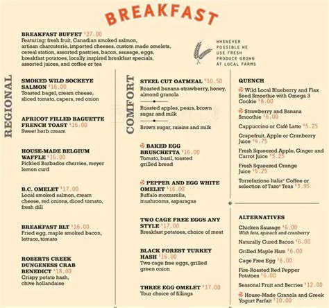 Mosaic Grille And Bar Hyatt Regency Menu Urbanspoonzomato