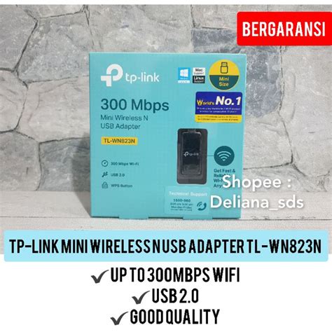 Jual TP Link Mini Wireless N Usb Adapter TL WN823N Garansi Resmi 1 Tahun Tp Link Wireless
