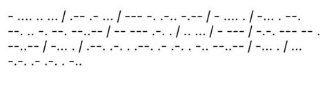 Is This Morse Code If So Can Someone Translate It Please Rmorsecode