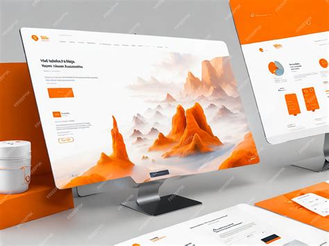 premium photo modern user interface design template mockups ui ux