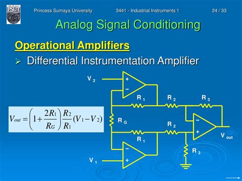PPT Industrial Instruments Chapter Analog Signal Conditioning PowerPoint Presentation