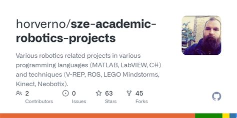 Github Horvernosze Academic Robotics Projects Various Robotics