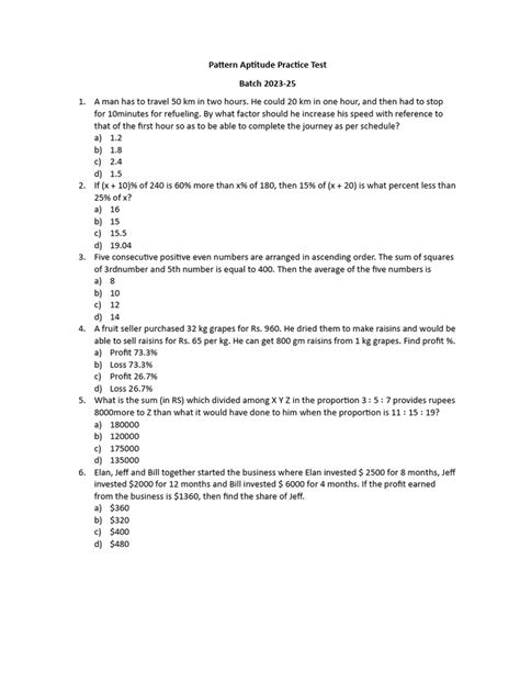 Pattern Practice Set Pdf Ratio Teaching Methods And Materials