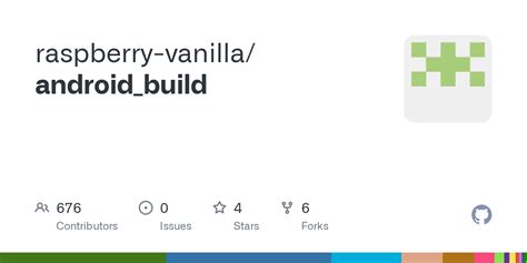 Github Raspberry Vanillaandroidbuild