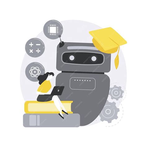 Chatbot 자체 학습 추상적 인 개념 무료 벡터