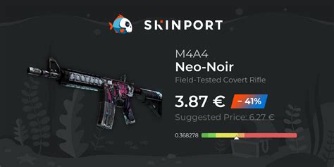 M4a4 Neo Noir Field Tested Counter Strike 2 Skinport