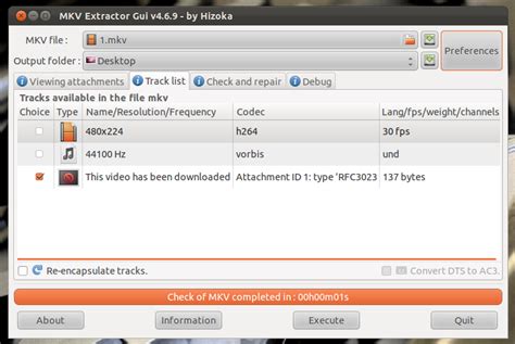 Mkvtoolnix Gui Extract Audio Track Pagheroes