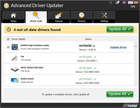 İndir Advanced Driver Updater 4 6 için windows Filepuma com