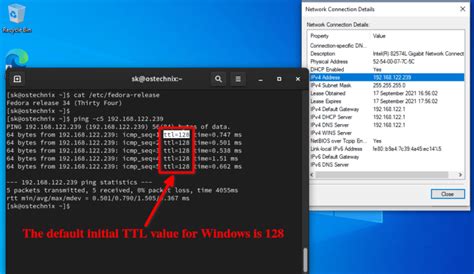 Identify Operating System Using Ttl Value And Ping Ostechnix