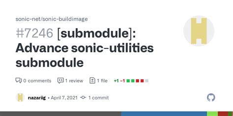 Submodule Advance Sonic Utilities Submodule By Nazariig · Pull