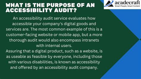Ppt Accessibility Audit Services Powerpoint Presentation Free