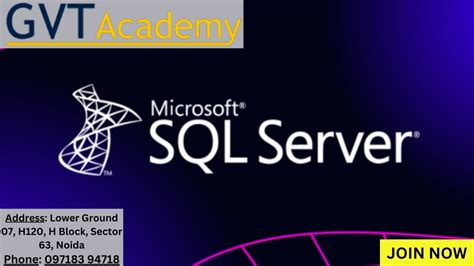 The Power Of Data Level Up Your Career With Gvt Academys Sql Course