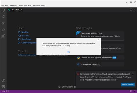 Cannot Debug A Webextension That Depends On Another Extension Issue Microsoft Vscode