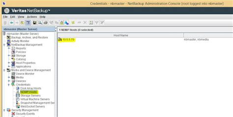 Remote Infrastructure Management Netbackup 812 Ndmp Backup